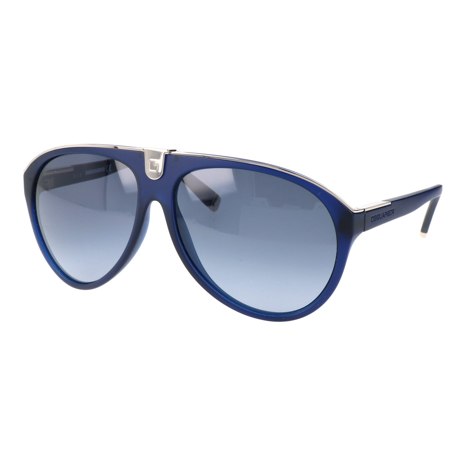 Metal Band Aviator // Navy - D Squared - Touch of Modern