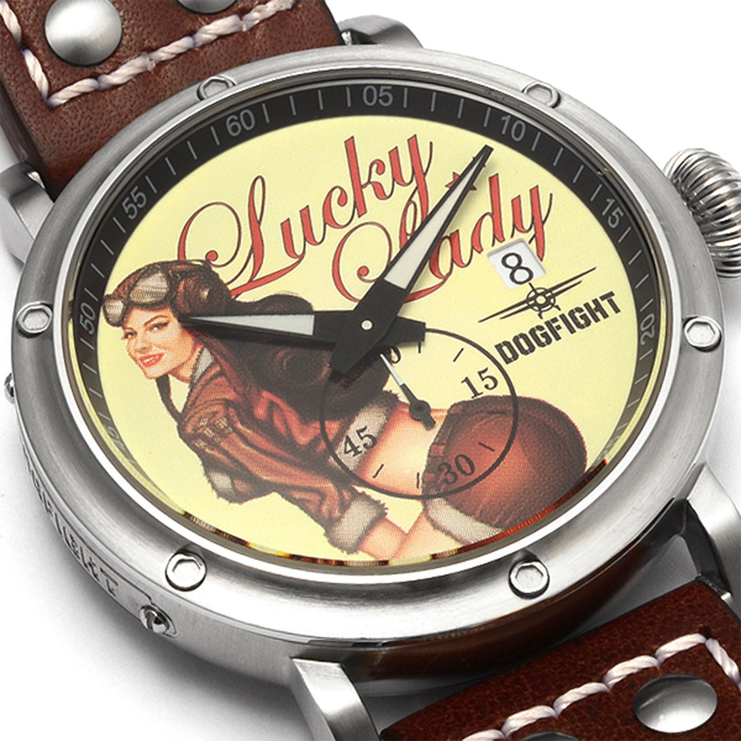 Dogfight Pin-Up Quartz // DF0041 - Dogfight Watches - Touch of Modern