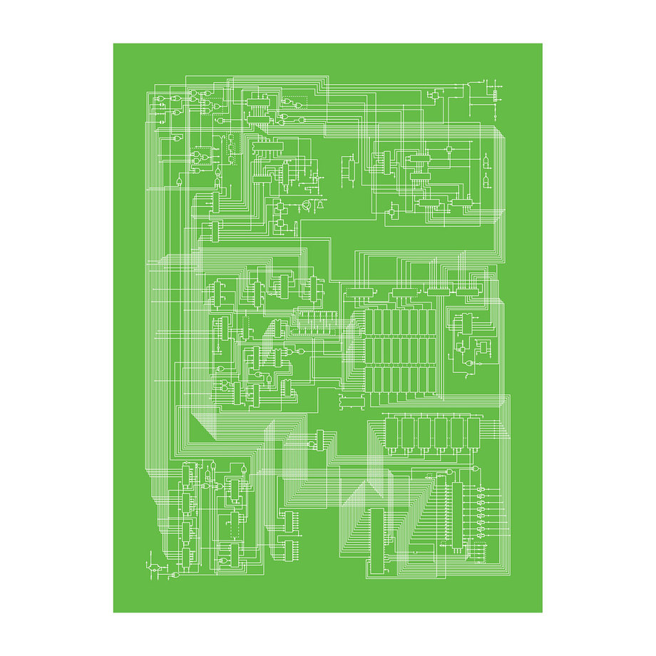 Computer Schematic Prints - Computer Classics - Touch of Modern