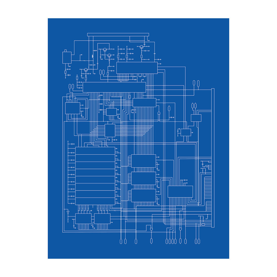Computer Schematic Prints - Computer Classics - Touch of Modern