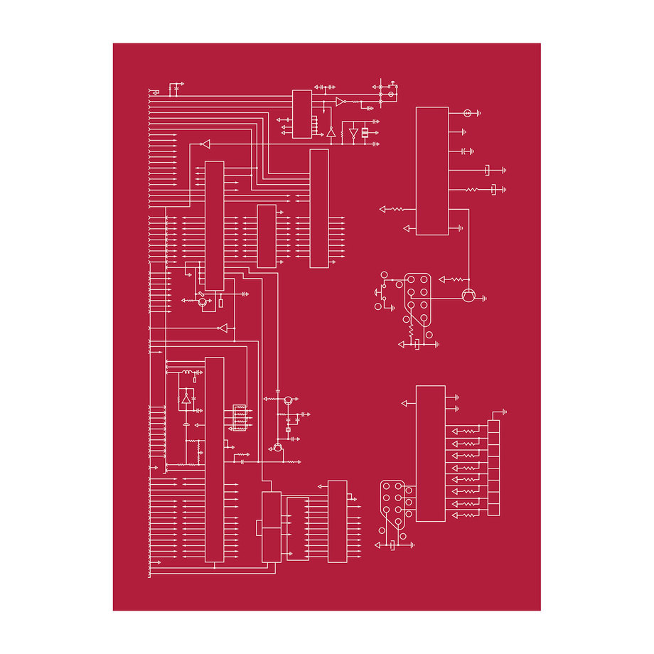 Computer Schematic Prints - Computer Classics - Touch of Modern