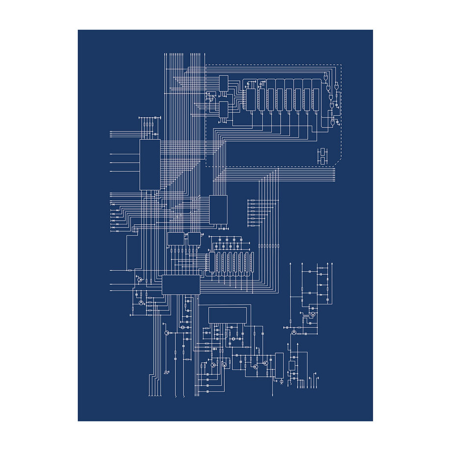 Computer Schematic Prints - Computer Classics - Touch of Modern