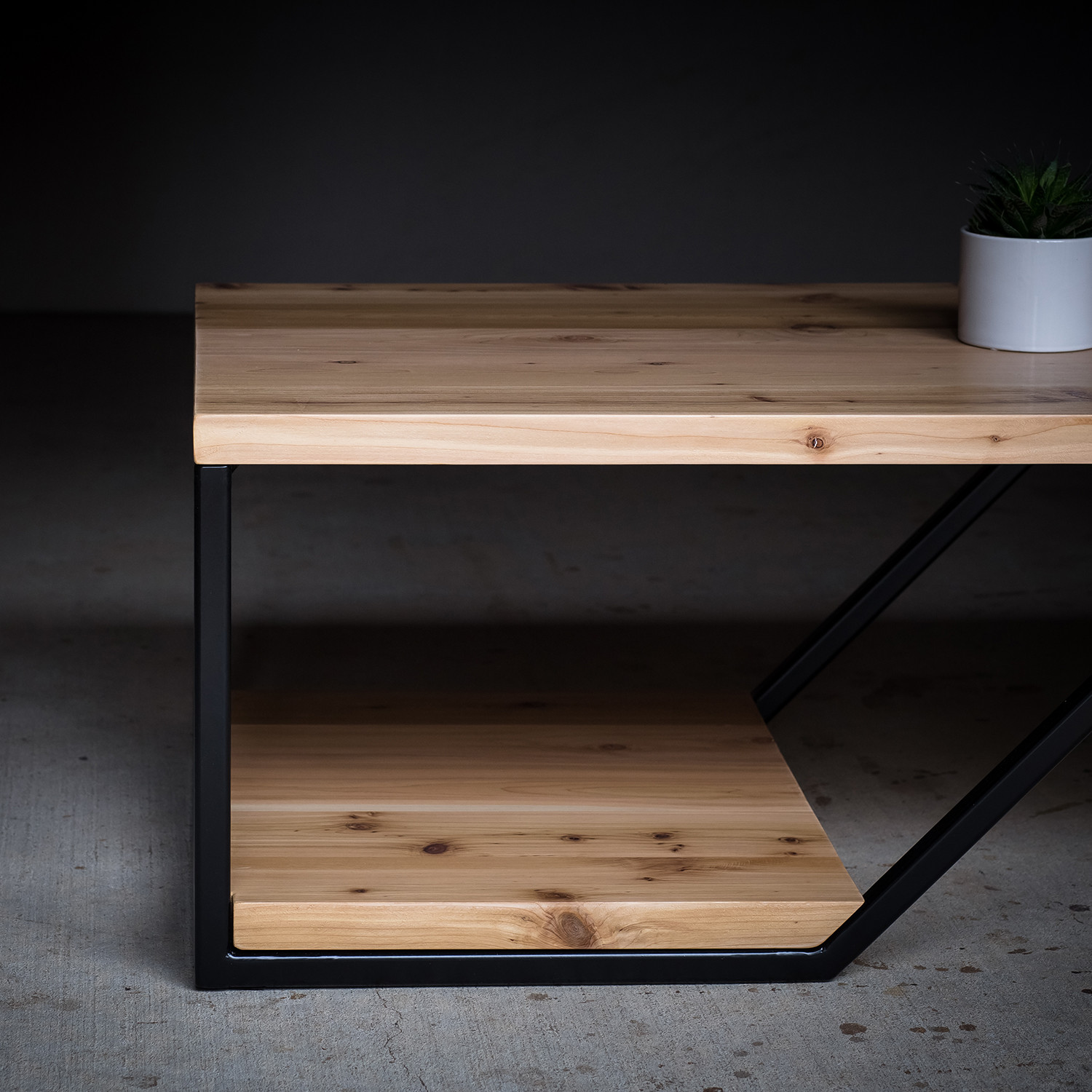 Cedar Doppio Coffee Table - Harkavy Furniture - Touch of Modern