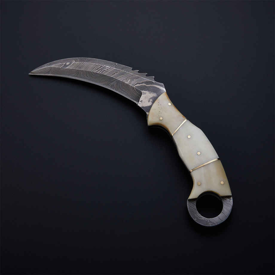Damask Co. - Damascus Karambit Blades - Touch of Modern