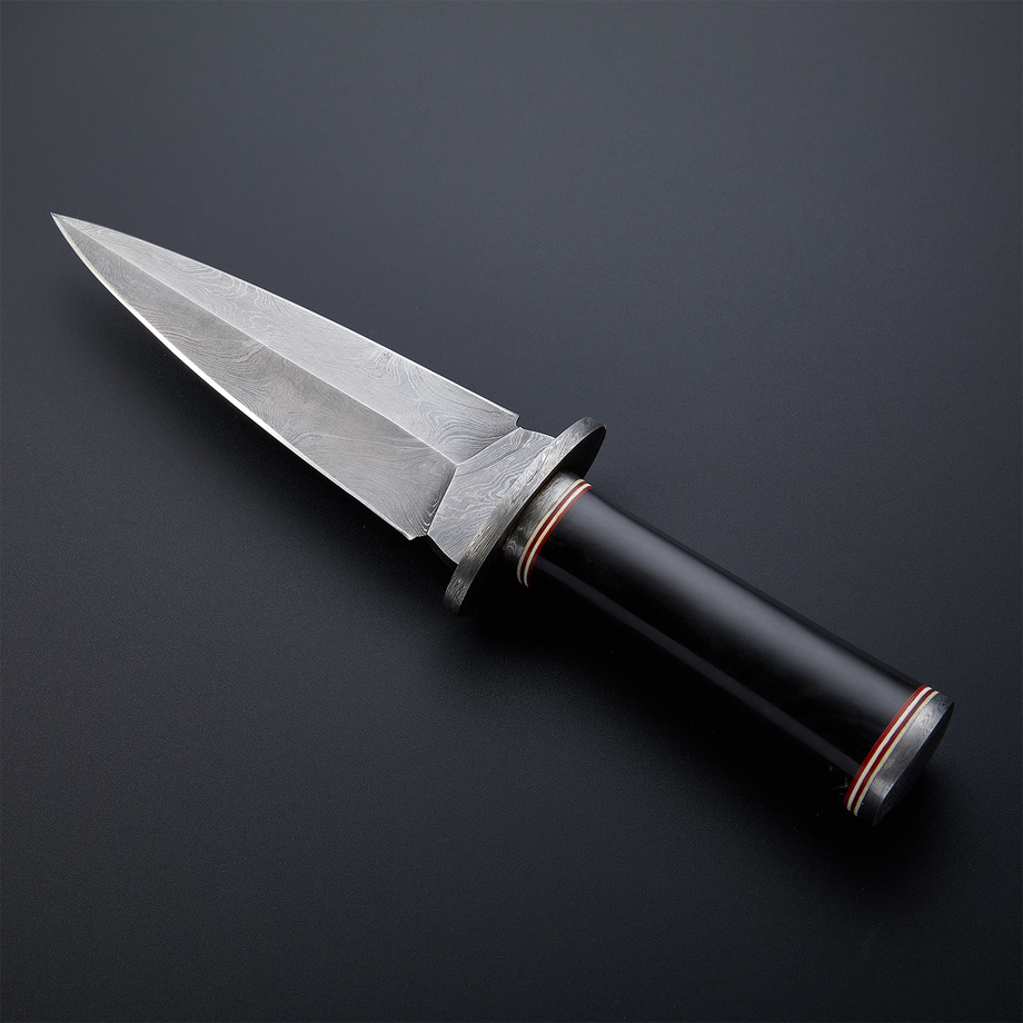 Damask Co - Fixed Blade Damascus Steel Knives - Touch of Modern