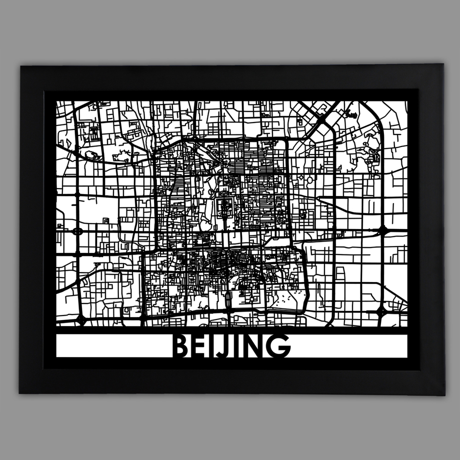 Cut Maps - Laser-Cut 3D Street Maps - Touch of Modern