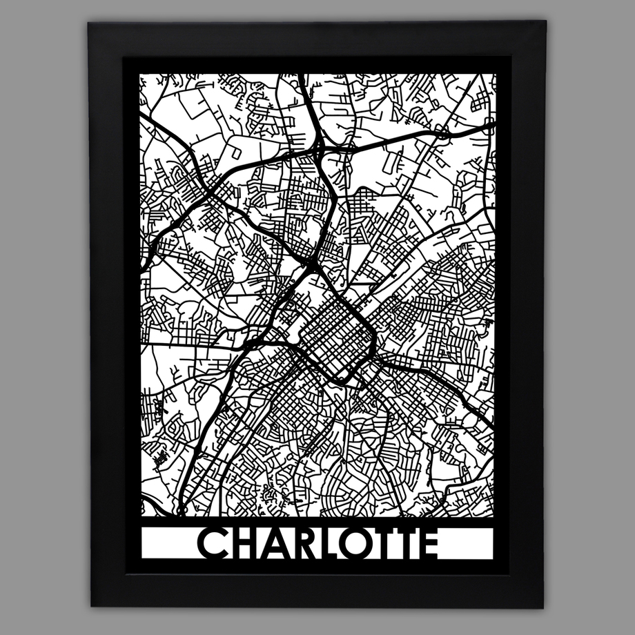 Cut Maps - Laser-Cut 3D Street Maps - Touch of Modern