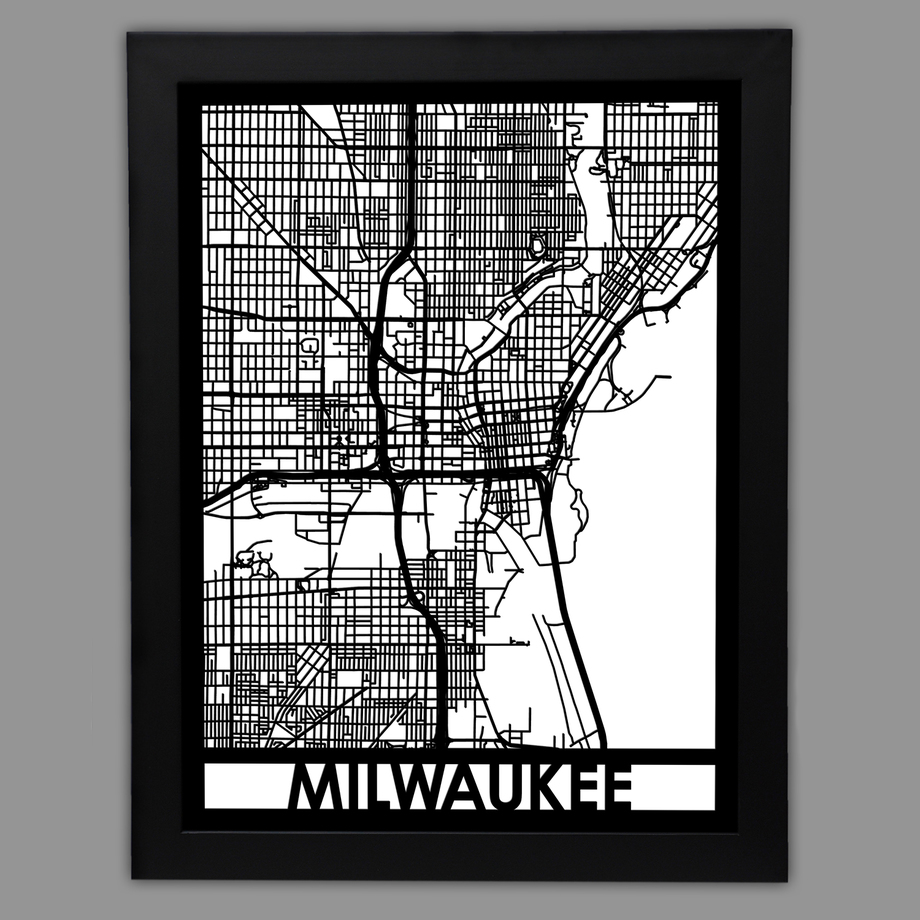 Cut Maps - Laser-Cut 3D Street Maps - Touch of Modern