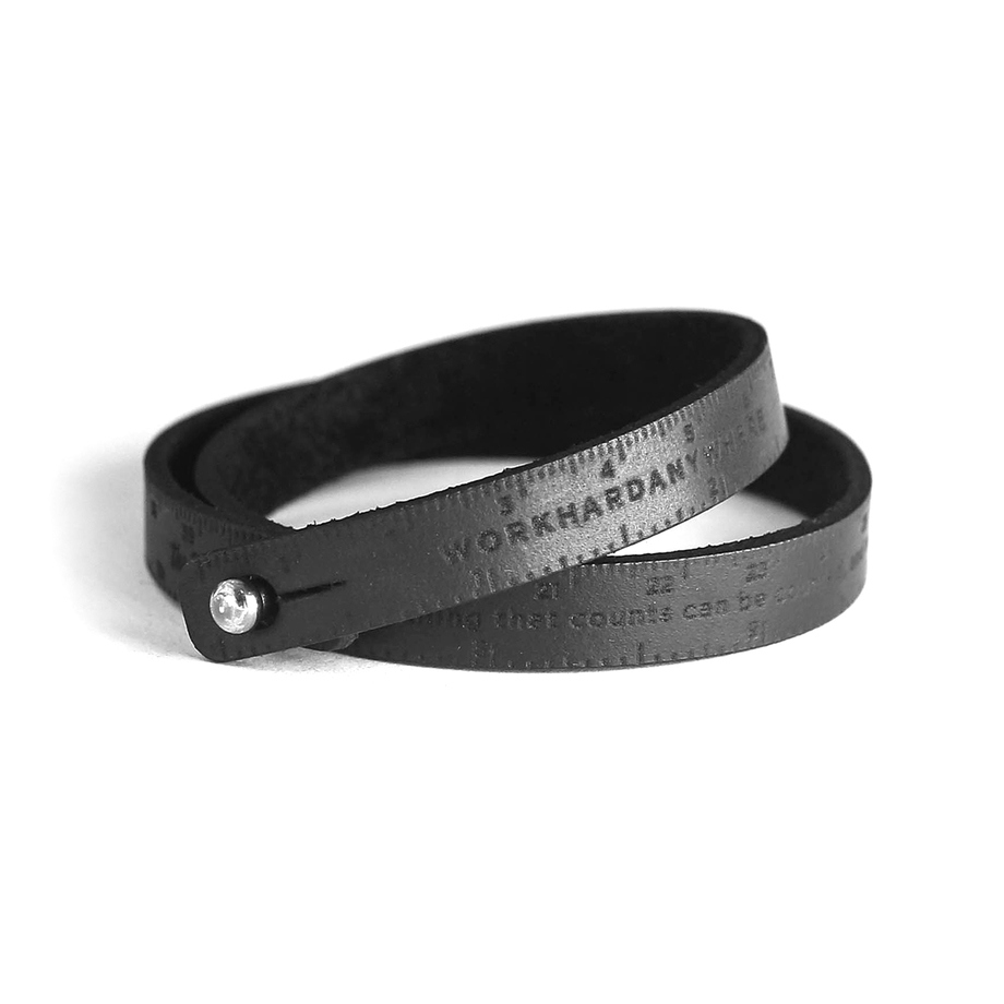 Work Hard Anywhere - Ruler Bracelets - Touch of Modern