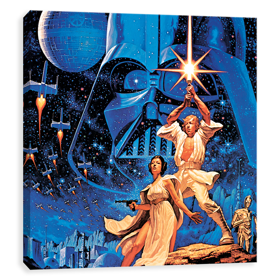 Retro Star Wars Prints - Pop Culture On Canvas - Touch of Modern