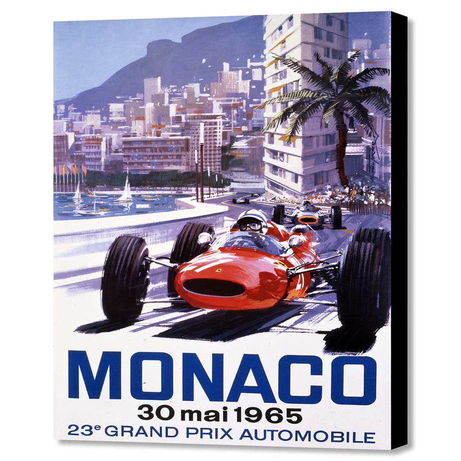 European Racing Prints - Vintage Automotive Posters - Touch of Modern
