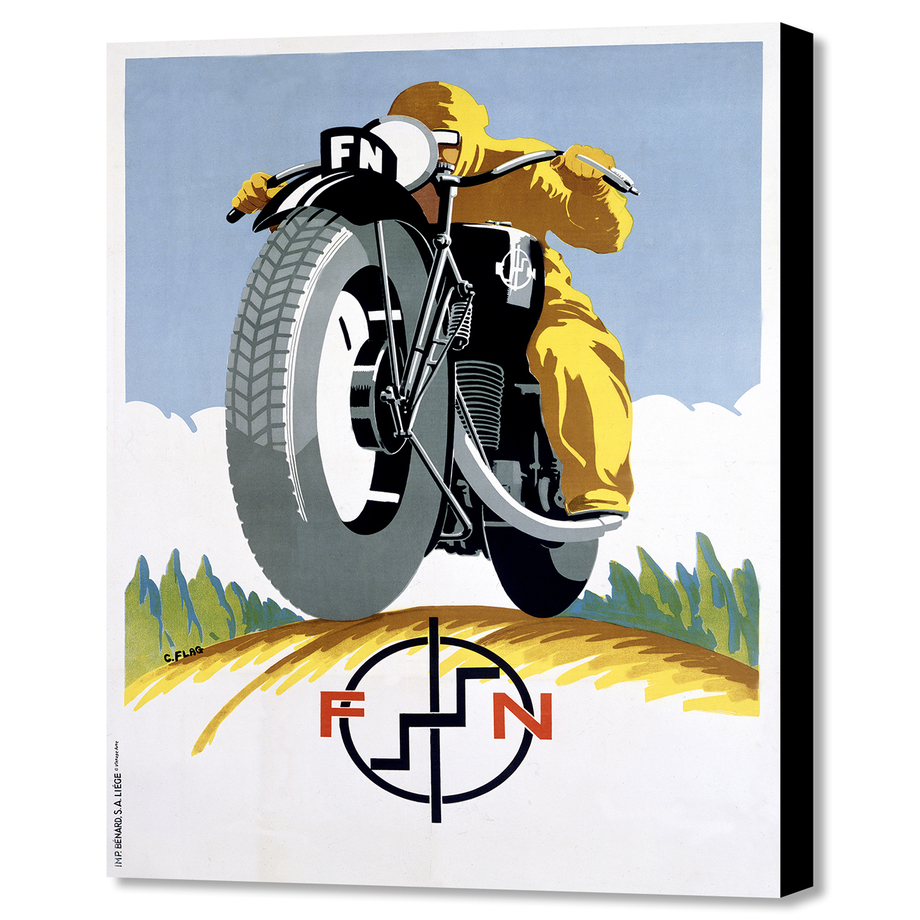 European Racing Prints - Vintage Automotive Posters - Touch of Modern