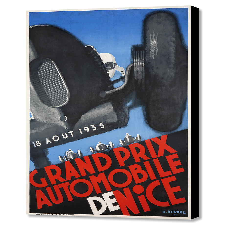 European Racing Prints - Vintage Automotive Posters - Touch of Modern