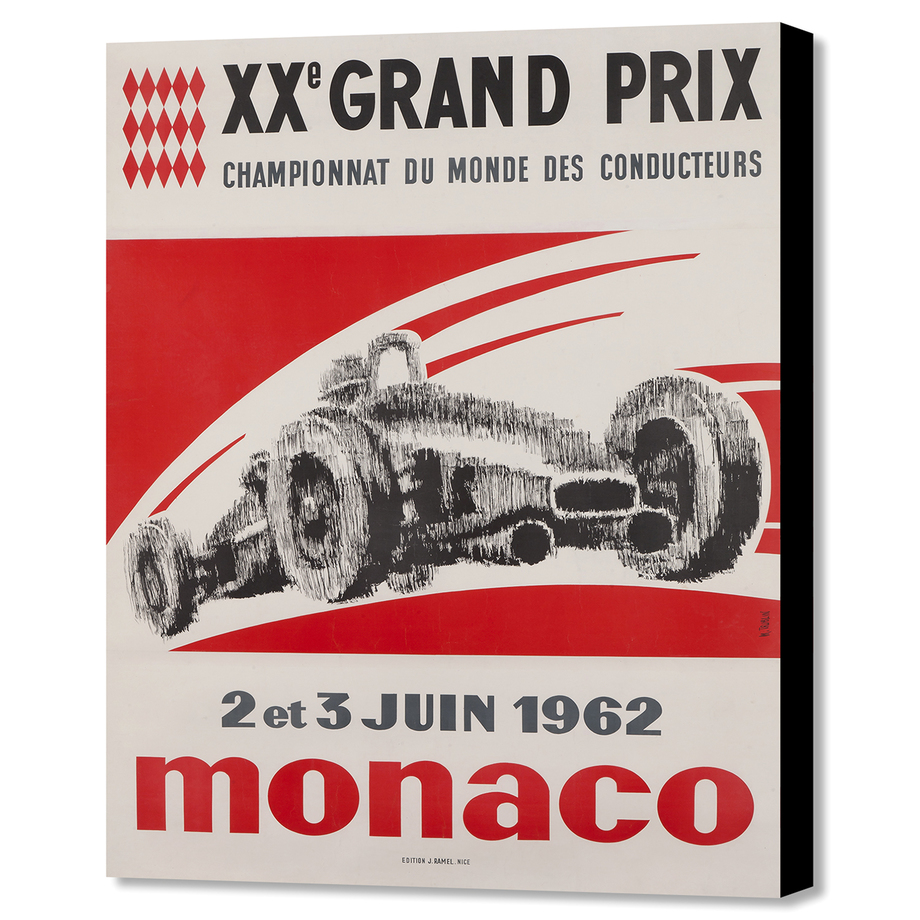 European Racing Prints - Vintage Automotive Posters - Touch of Modern