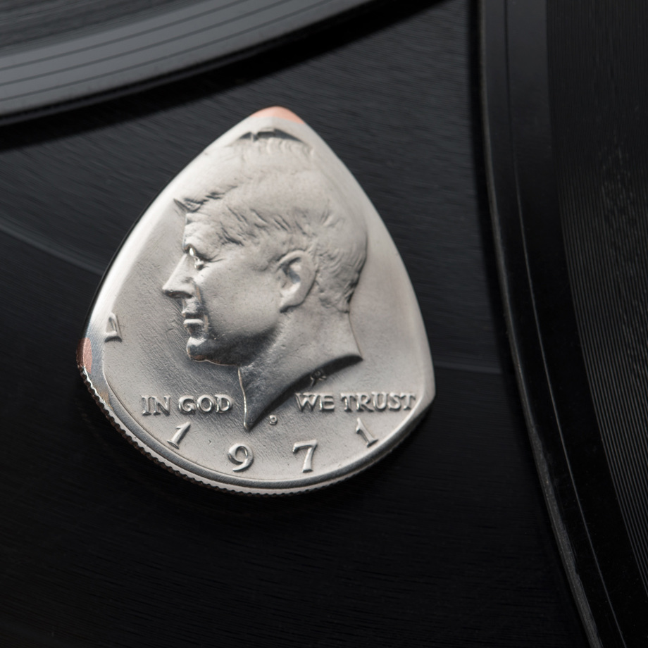 Master Artisan - Guitar Picks Made From Coins - Touch of Modern