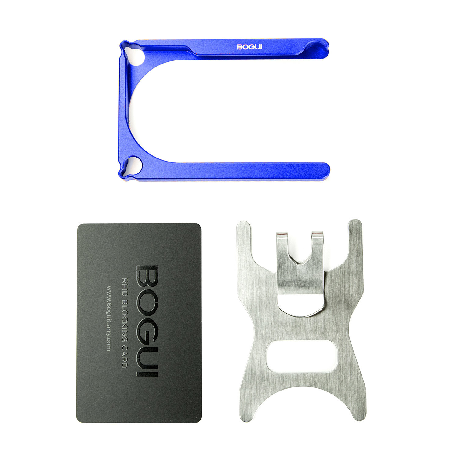 BOGUI Clik Wallet (Black) - Keysmart - Touch of Modern