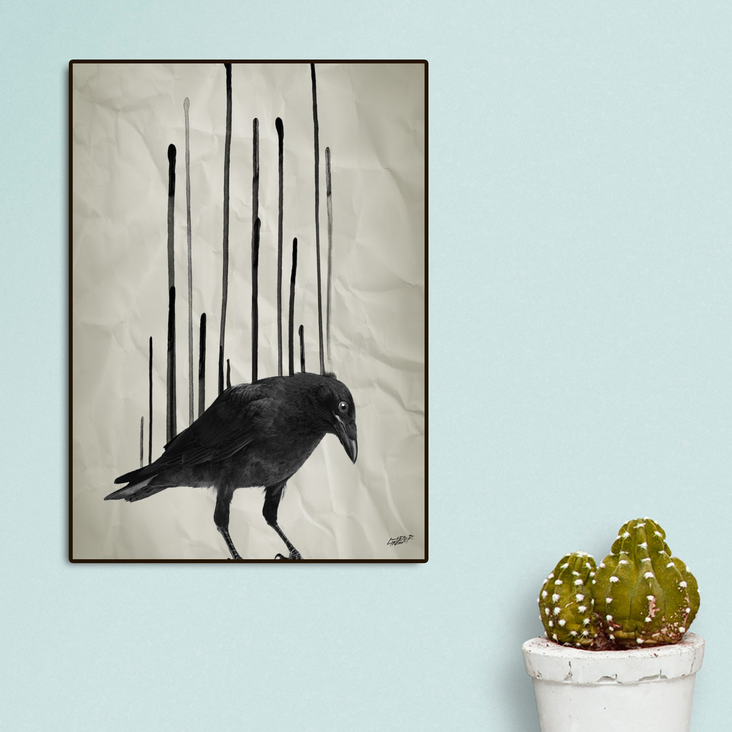 Raven Drip I - Vin Zzep - Touch of Modern