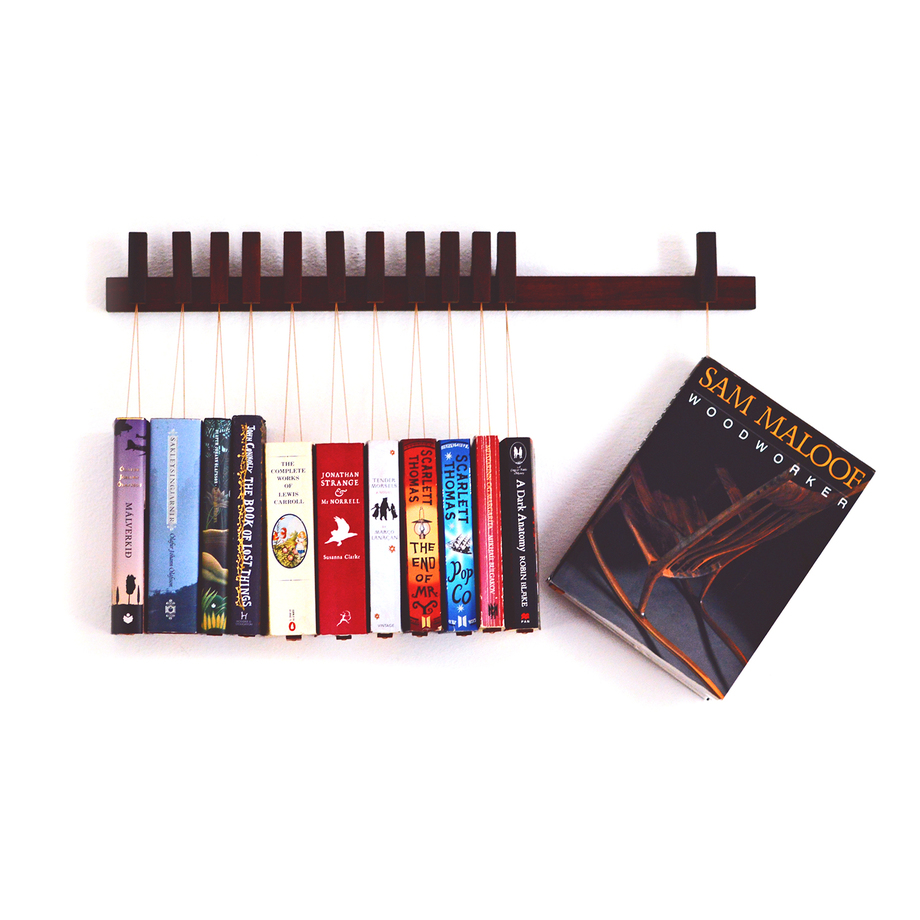 Agustav - Floating Book Racks + Organizers - Touch of Modern