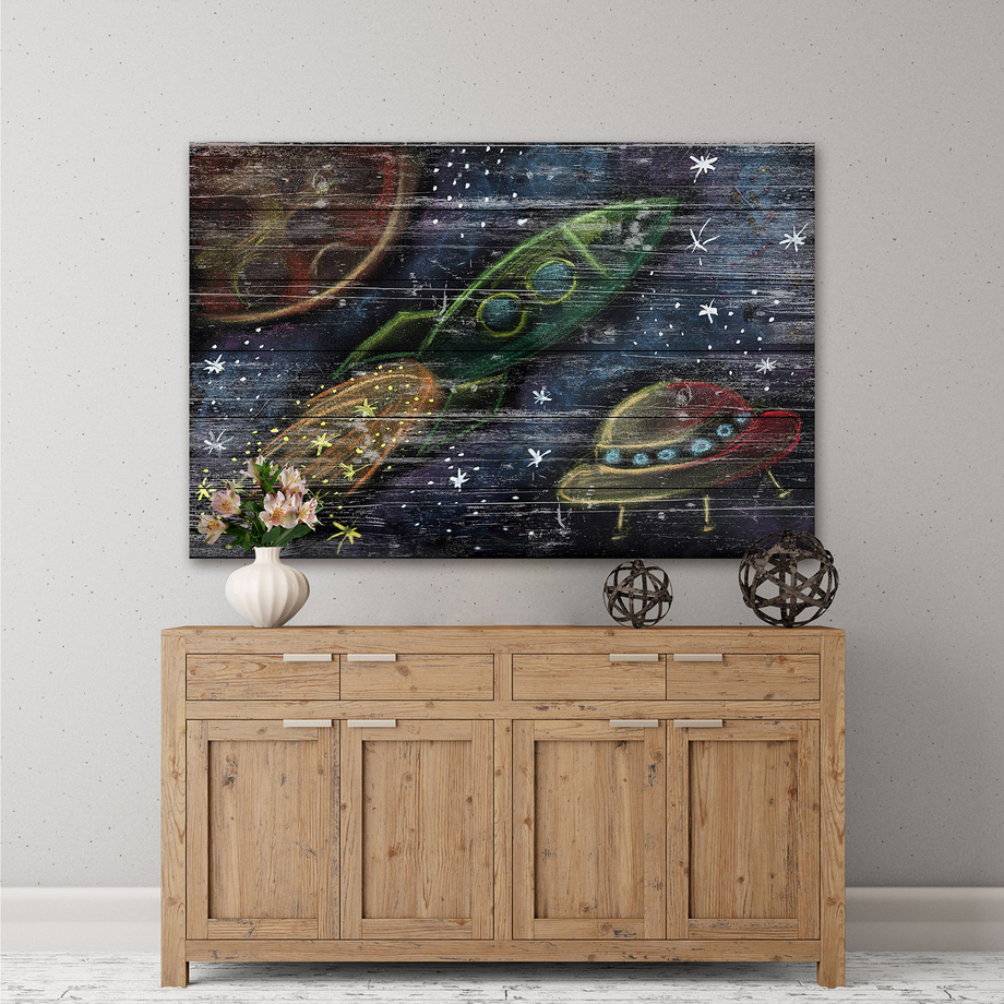 Retro Space - Astronomy-Inspired Prints - Touch of Modern