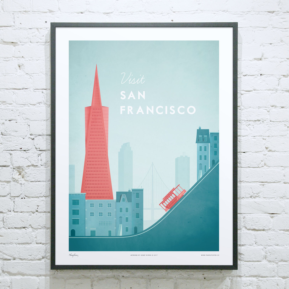 Henry Rivers - Minimal Travel Posters - Touch of Modern