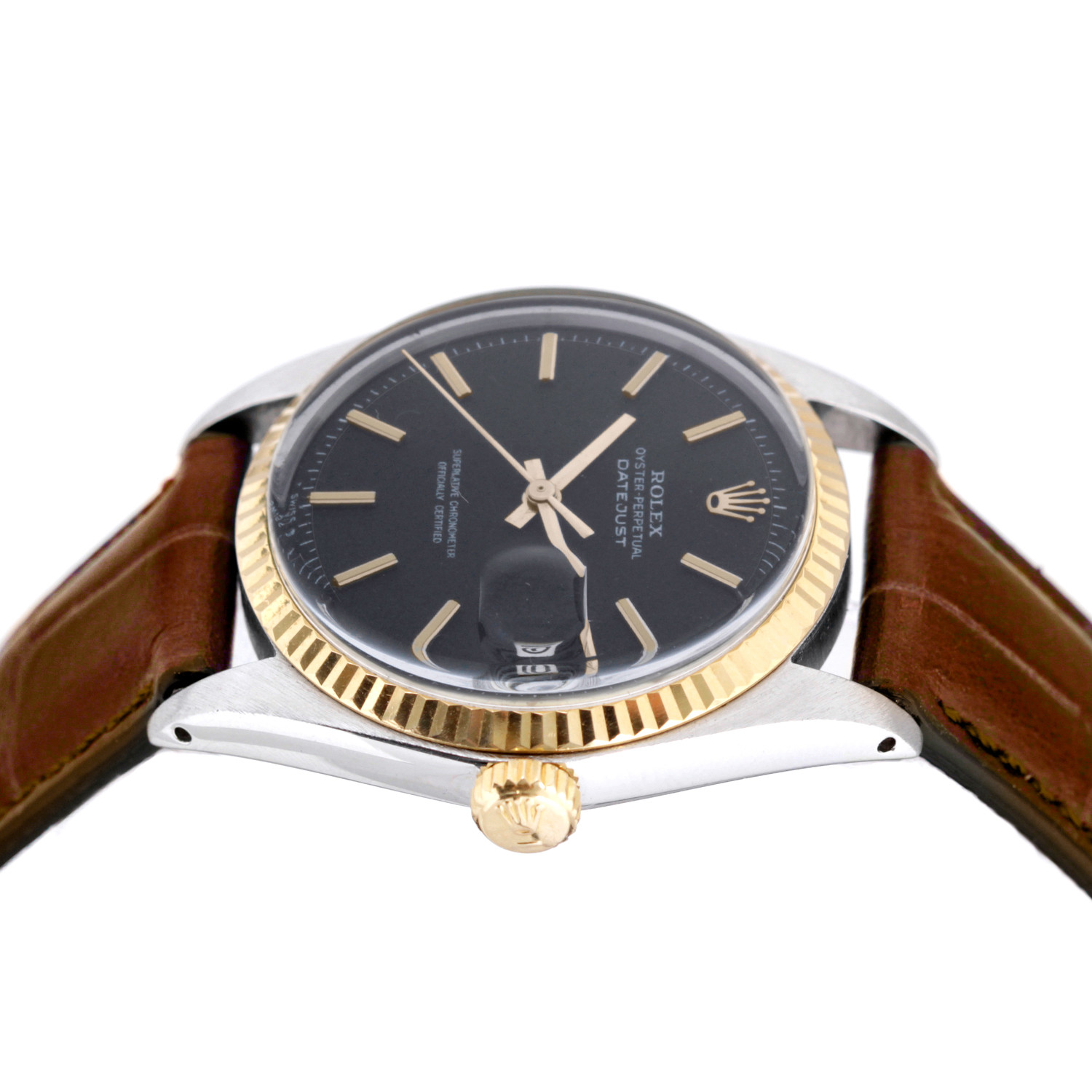 Rolex Datejust Automatic // 1600 // AFD29 // Pre-Owned - Vintage Rolex ...