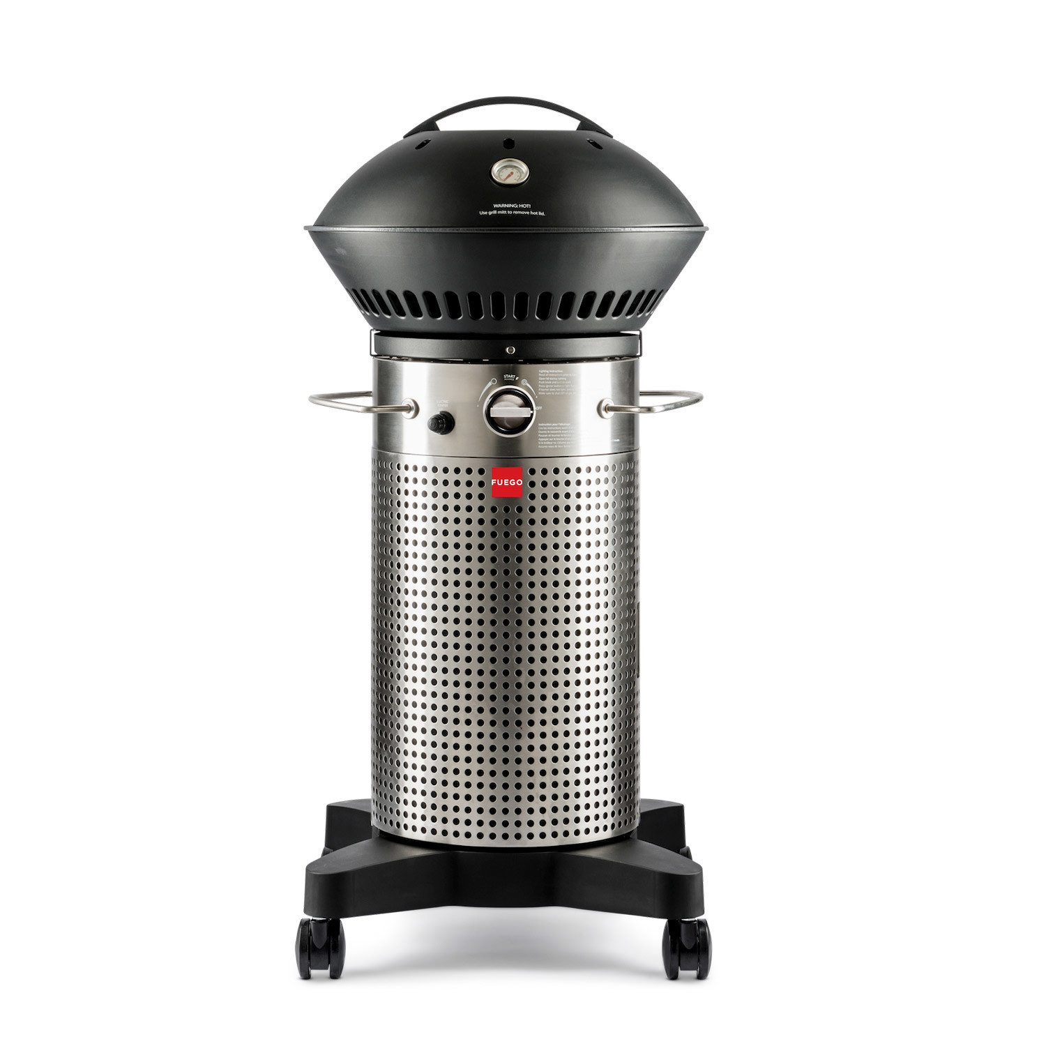 Fuego Element Grill + Side Shelf (Propane) - Fuego Living - Touch of Modern