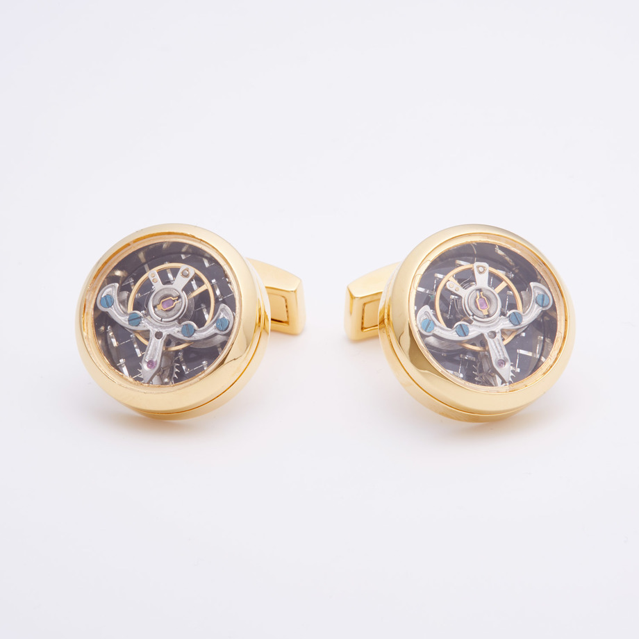 Skeleton Watch Cufflinks - Cufflinks With Moving Parts - Touch of Modern
