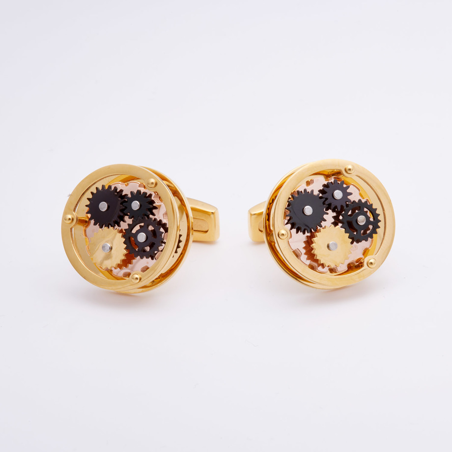 Skeleton Watch Cufflinks - Cufflinks With Moving Parts - Touch of Modern