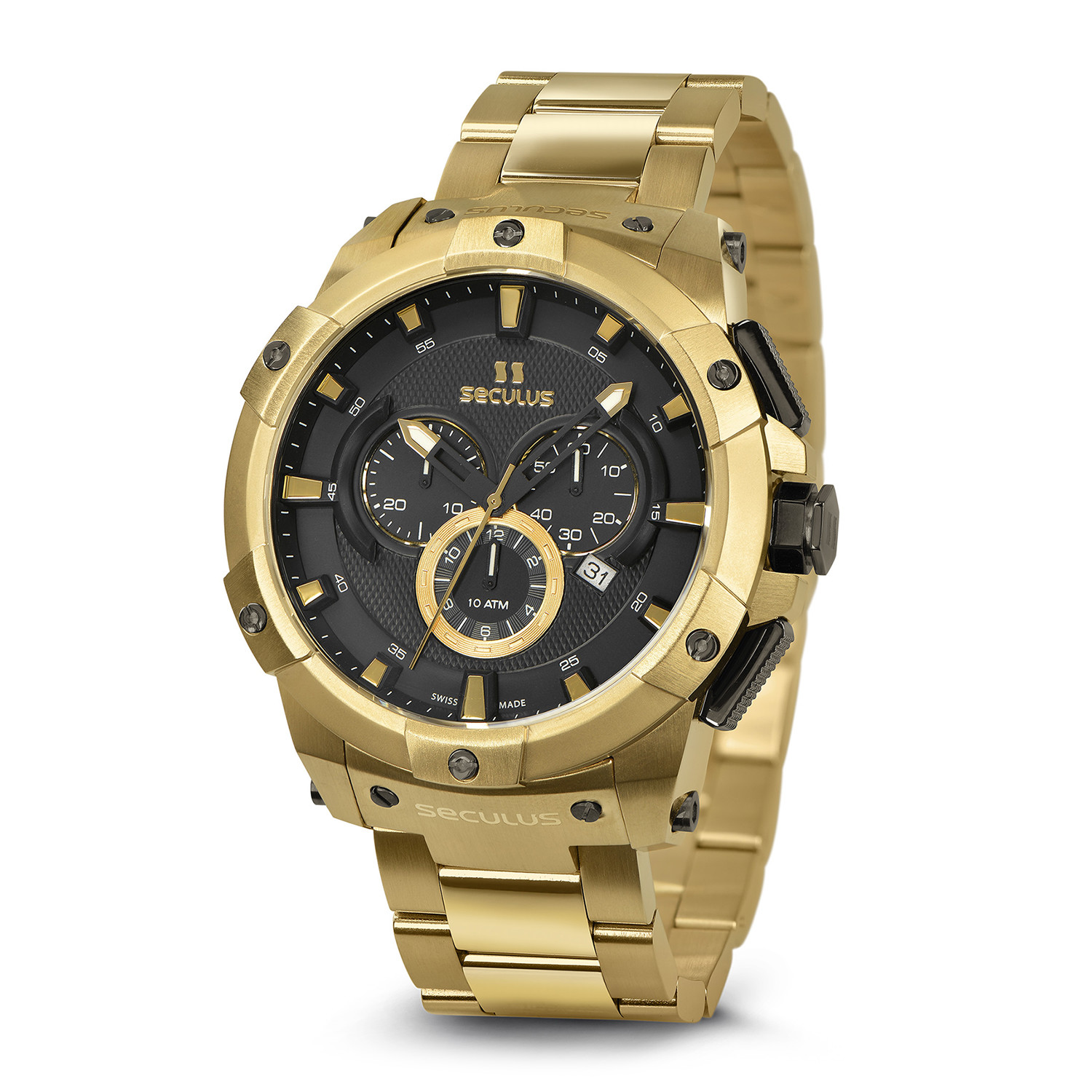 Seculus Endurance Chronograph Quartz // 4517 M Y BK - Seculus - Touch ...