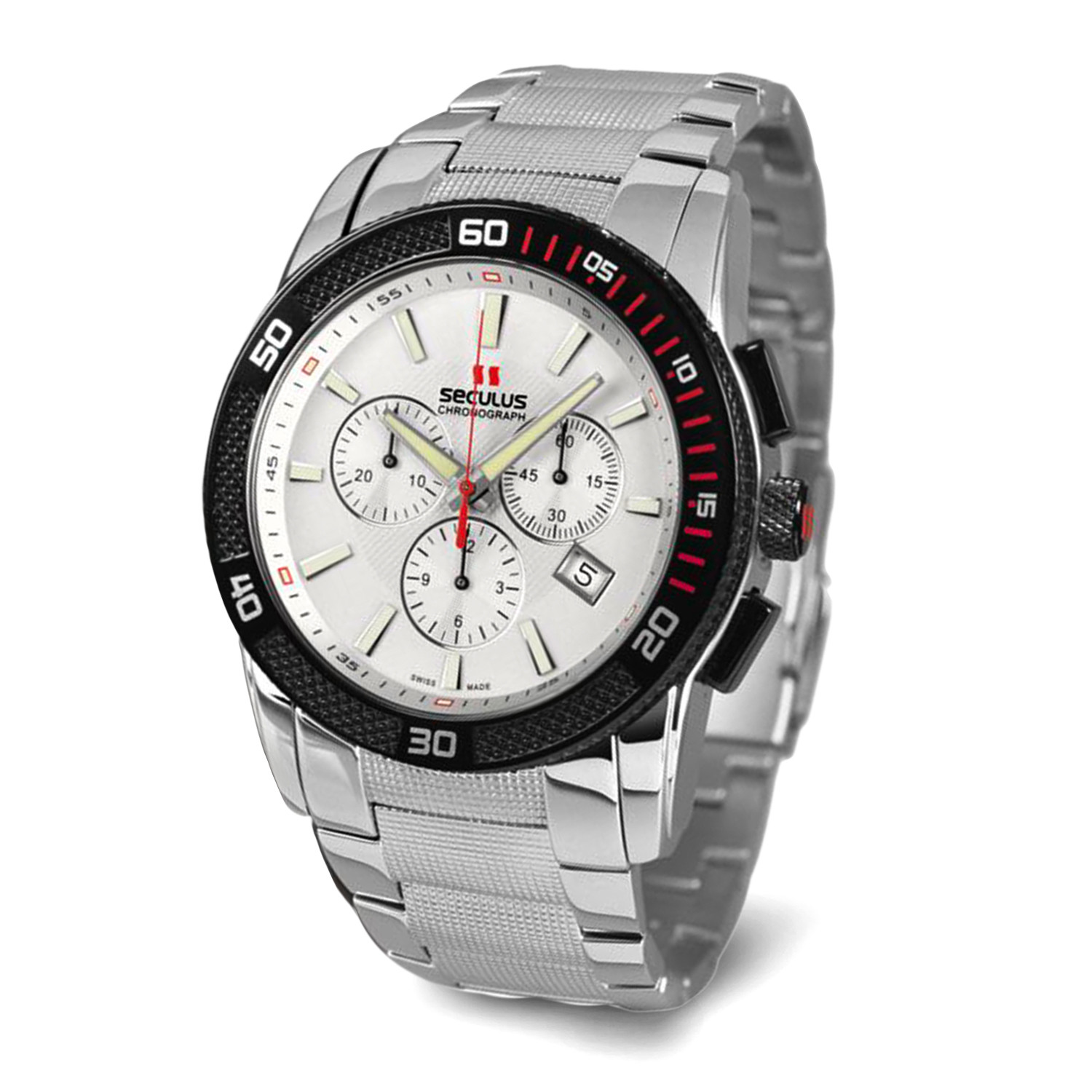 Seculus Corsario Chronograph Quartz // 4495.2.503D M SS W - Seculus ...