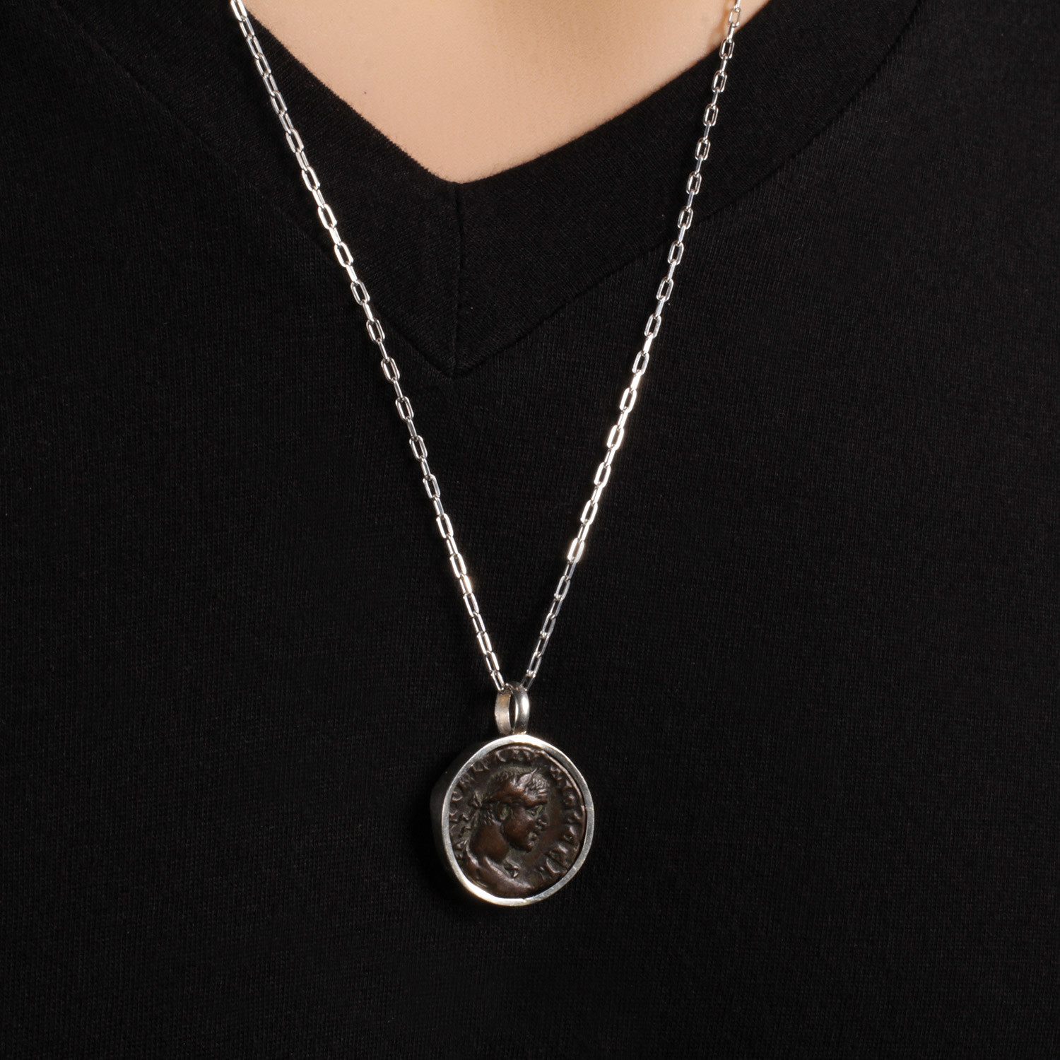Claudius the Second Silver Necklace - Quantity of One - Touch of Modern