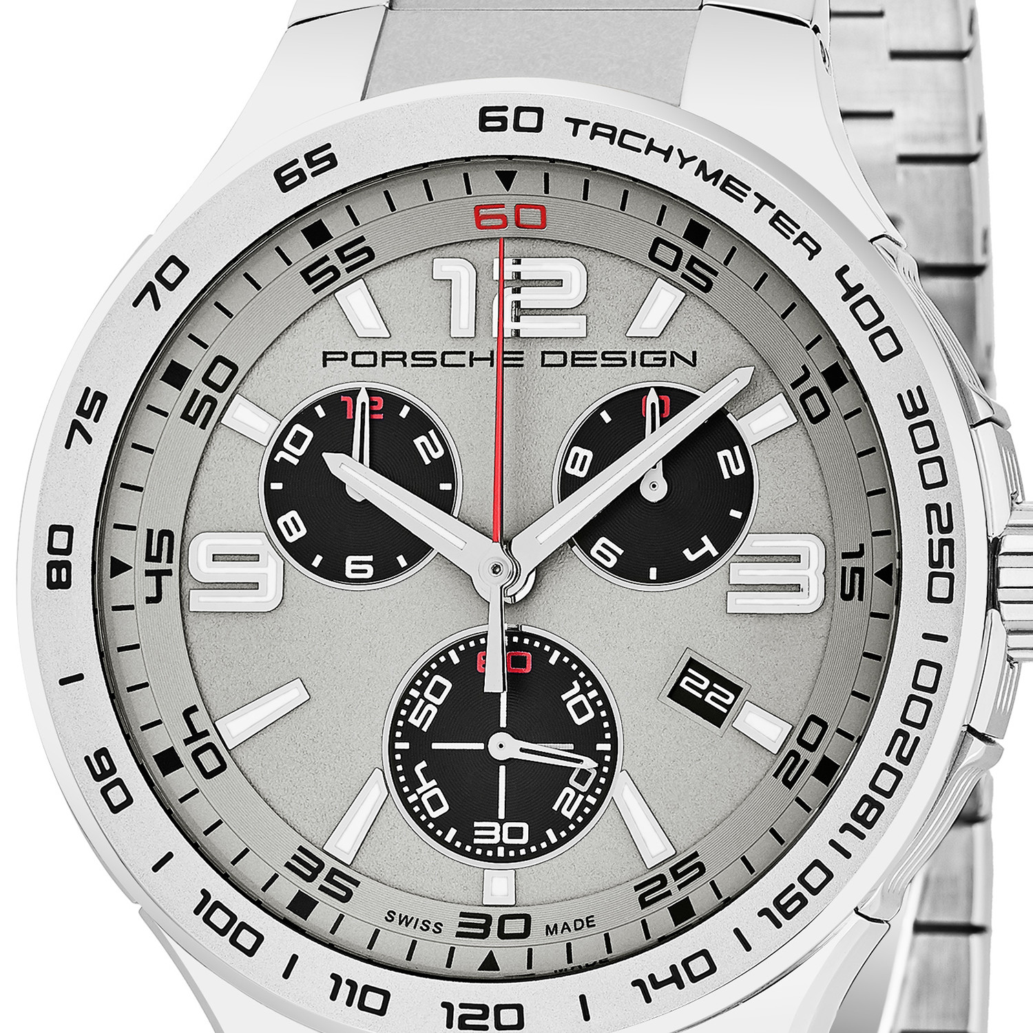 Porsche Design Flat Six Chronograph Quartz // 6320.41.24.0250 ...