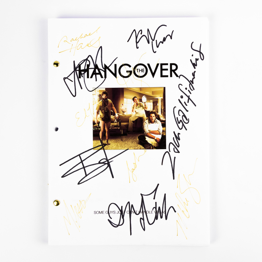 Signed Movie and TV Scripts - Entertainment Memorabilia - Touch of Modern