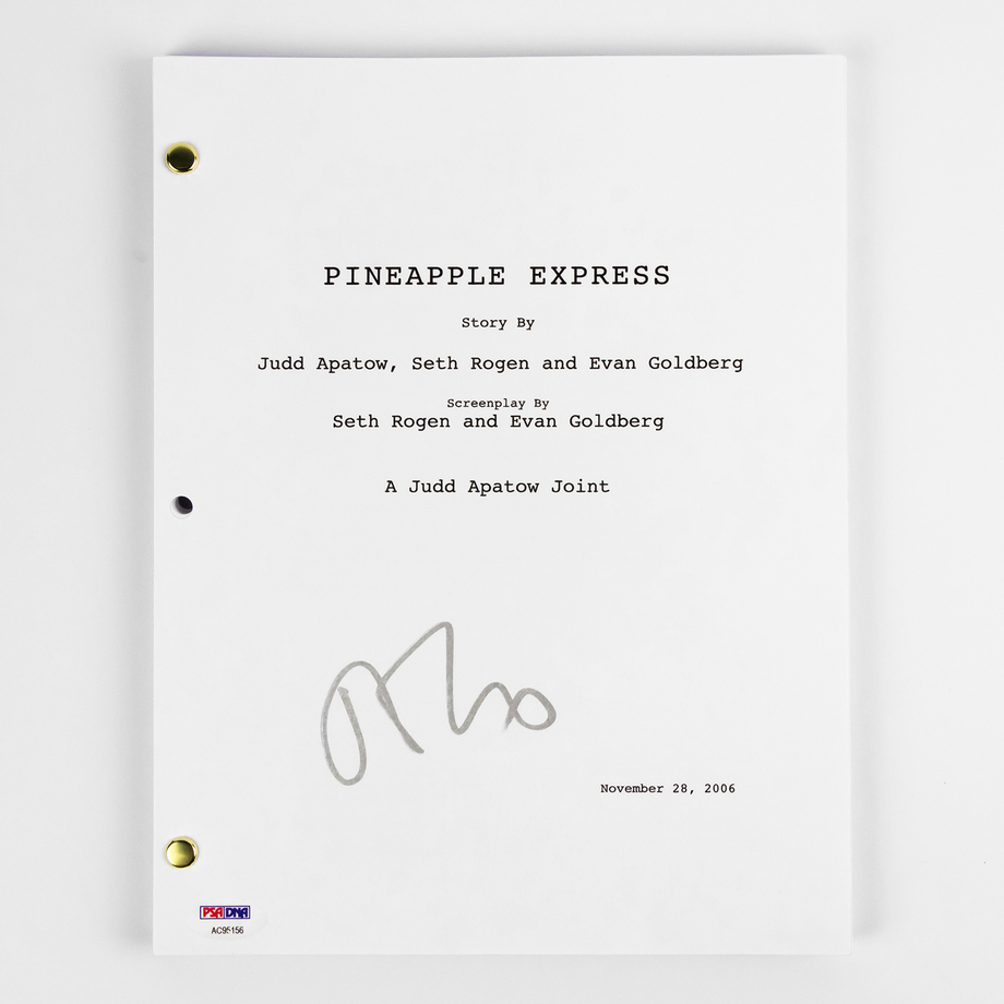 Signed Movie and TV Scripts - Entertainment Memorabilia - Touch of Modern