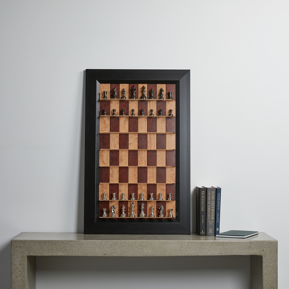 Straight Up Chess - Vertical Chess Sets - Touch of Modern