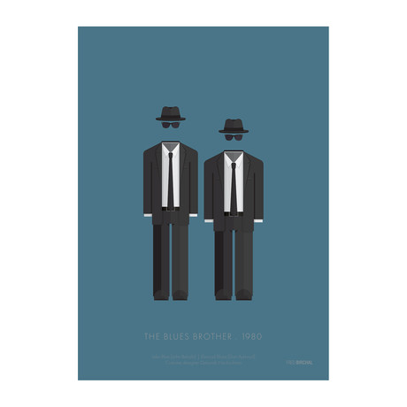 Fred Birchal - Minimalist Famous Figures - Touch of Modern