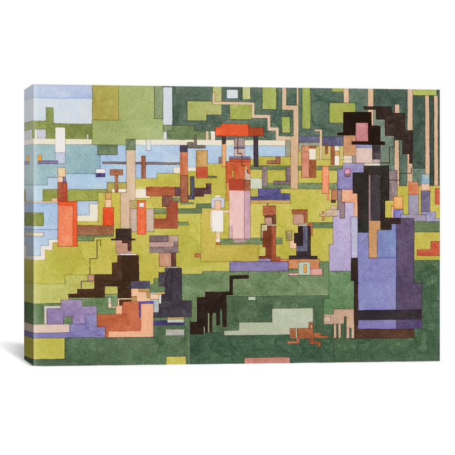 Adam Lister - Geometric Art on Canvas - Touch of Modern