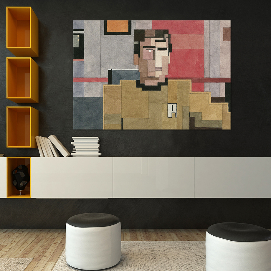 Adam Lister - Geometric Art on Canvas - Touch of Modern