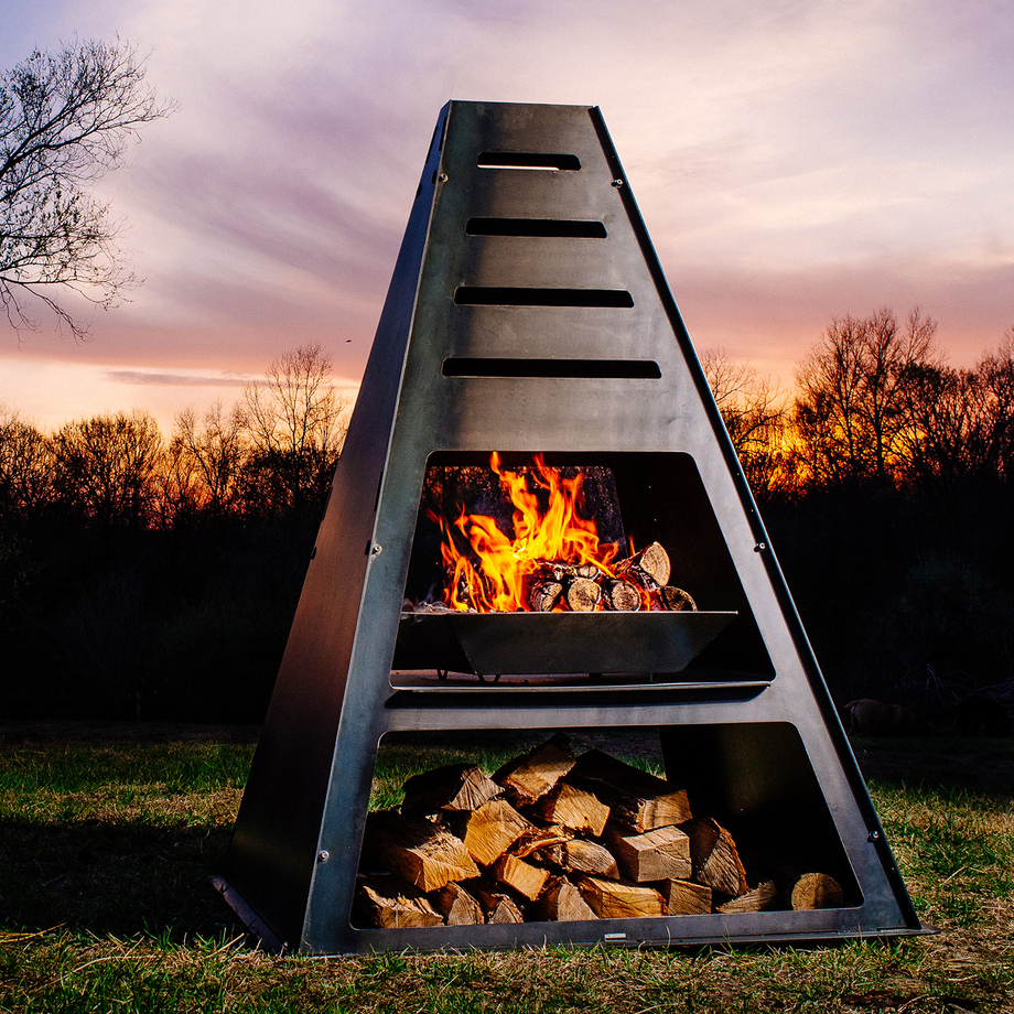 Blaze Tower - Multifunctional Vertical Fire Pits - Touch of Modern