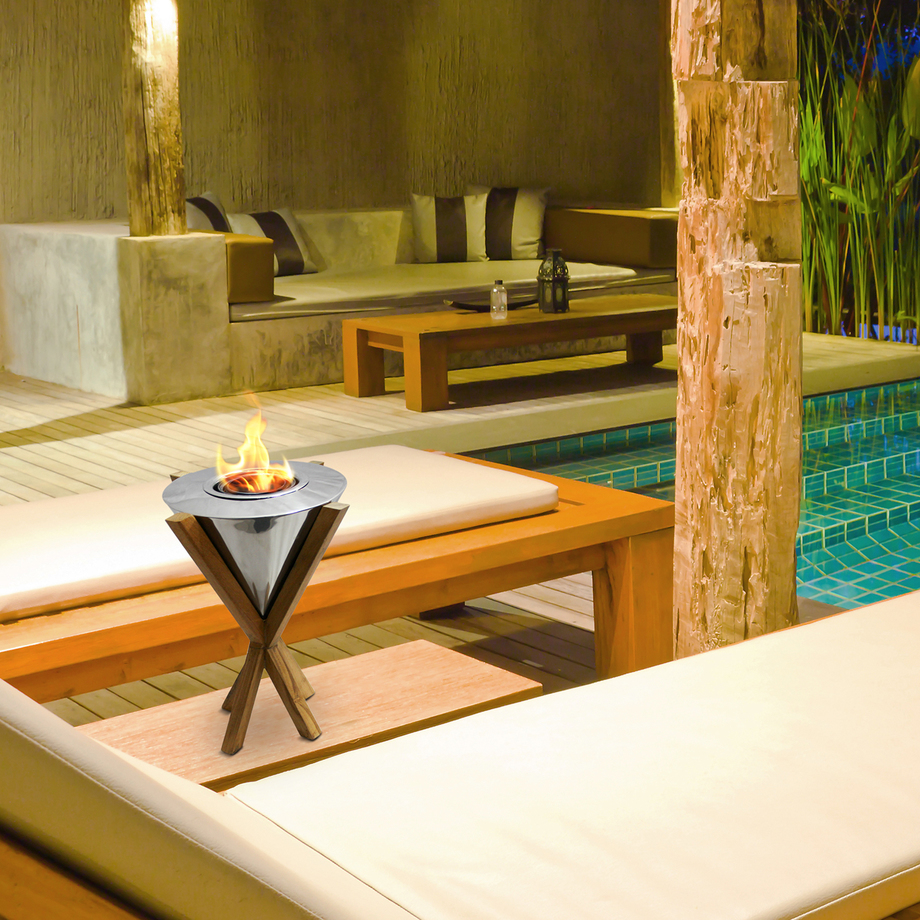 Anywhere Fireplace - Fireside Ambiance, Indoors Or Out - Touch of Modern