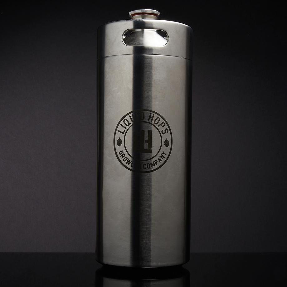 Liquid Hops Growlers - Stainless Steel Growlers + Kegs - Touch of Modern