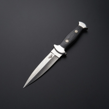 D2 Military Combat Micarta Fighting Dagger - Gunslinger Knives - Touch ...