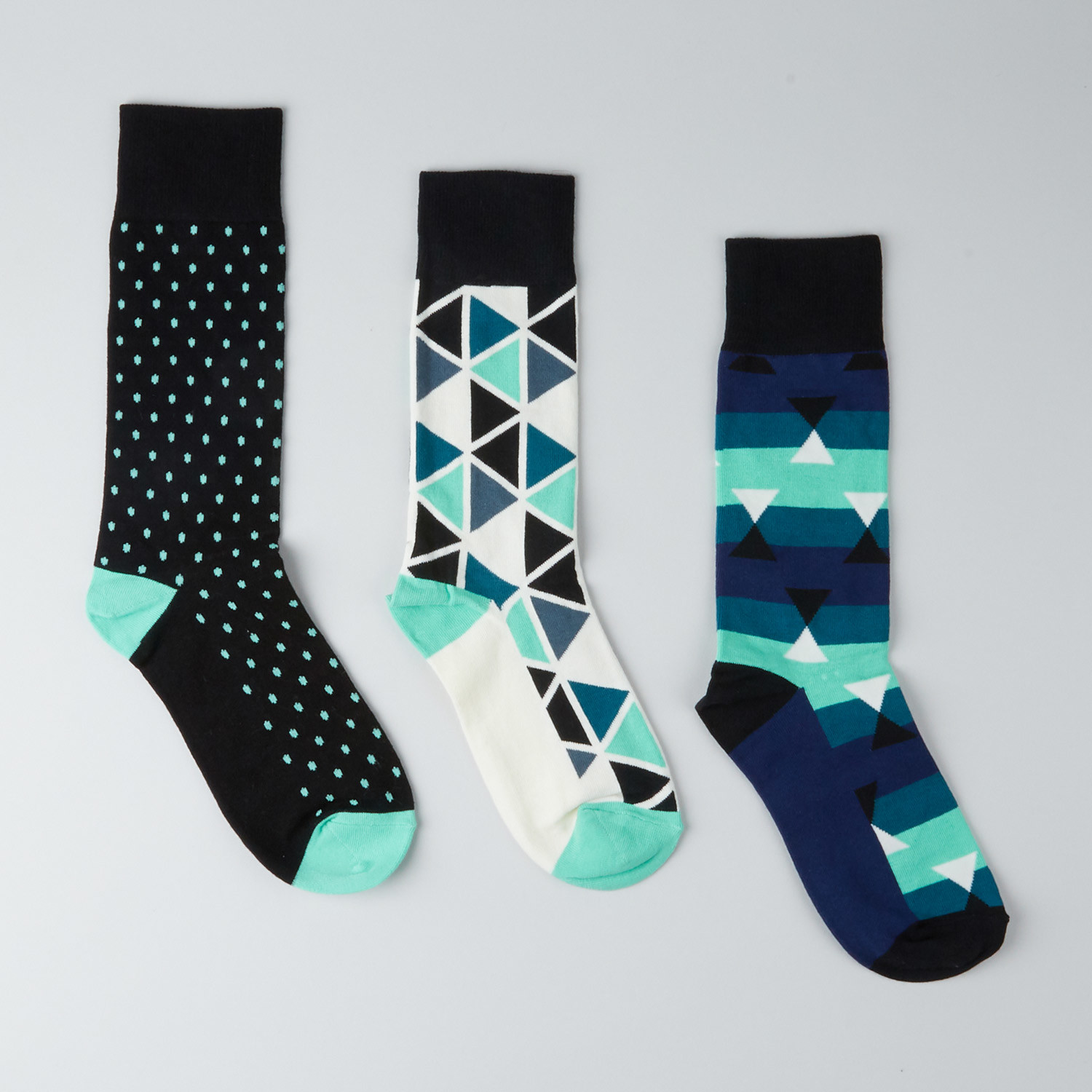 Crew Socks // Reflect Modest // Pack of 3 - Strollegant - Touch of Modern
