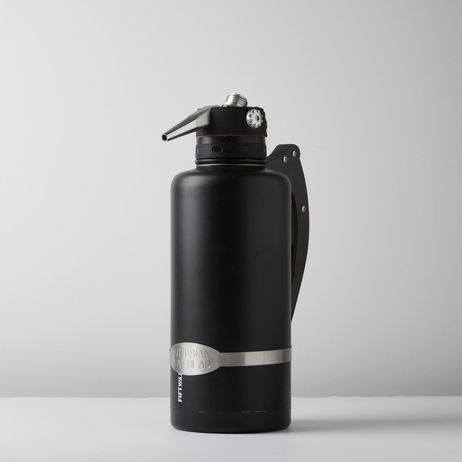 Stainless Growler + Micarta G-10 Handle - Billet Designs - Touch of Modern