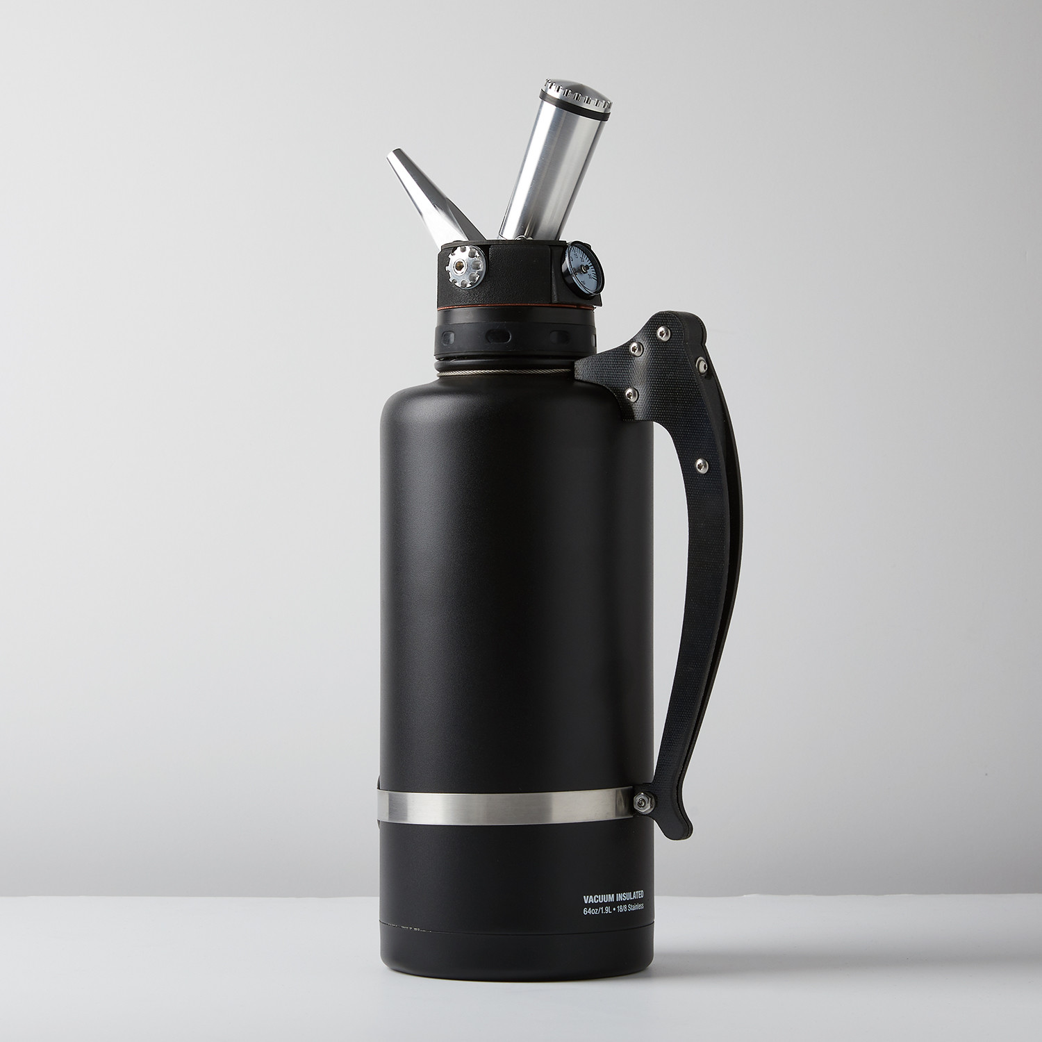 Stainless Growler + Micarta G-10 Handle - Billet Designs - Touch of Modern