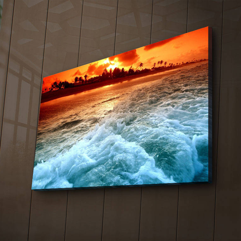 LED Canvas Art - Nature Inspired Illuminated Art - Touch of Modern