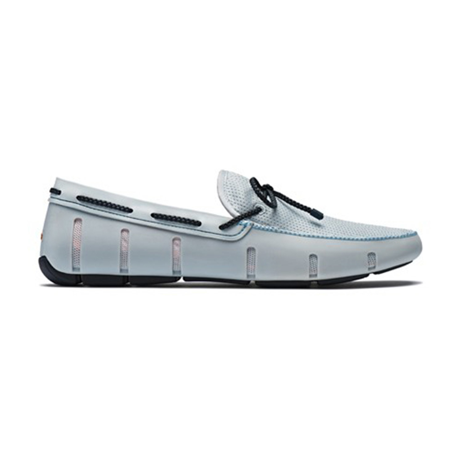 Braided Lace Loafer // Ice + Navy (US: 8) - SWIMS - Touch of Modern