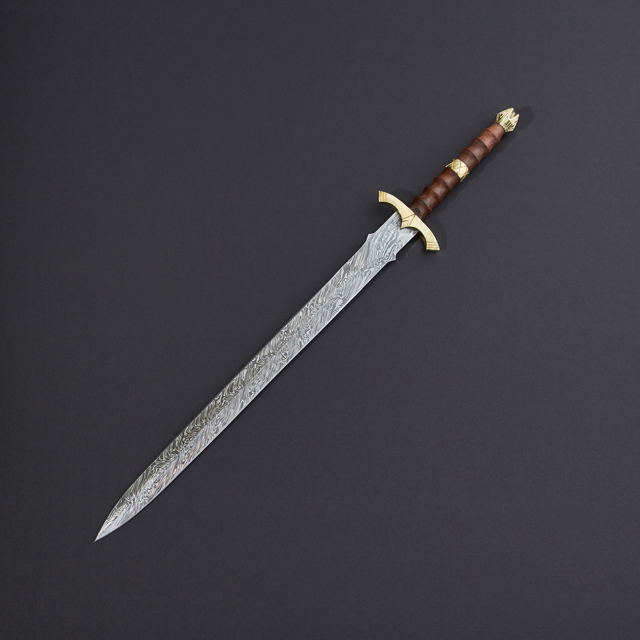 Damask Co. - Finely-Crafted Damascus Swords - Touch of Modern