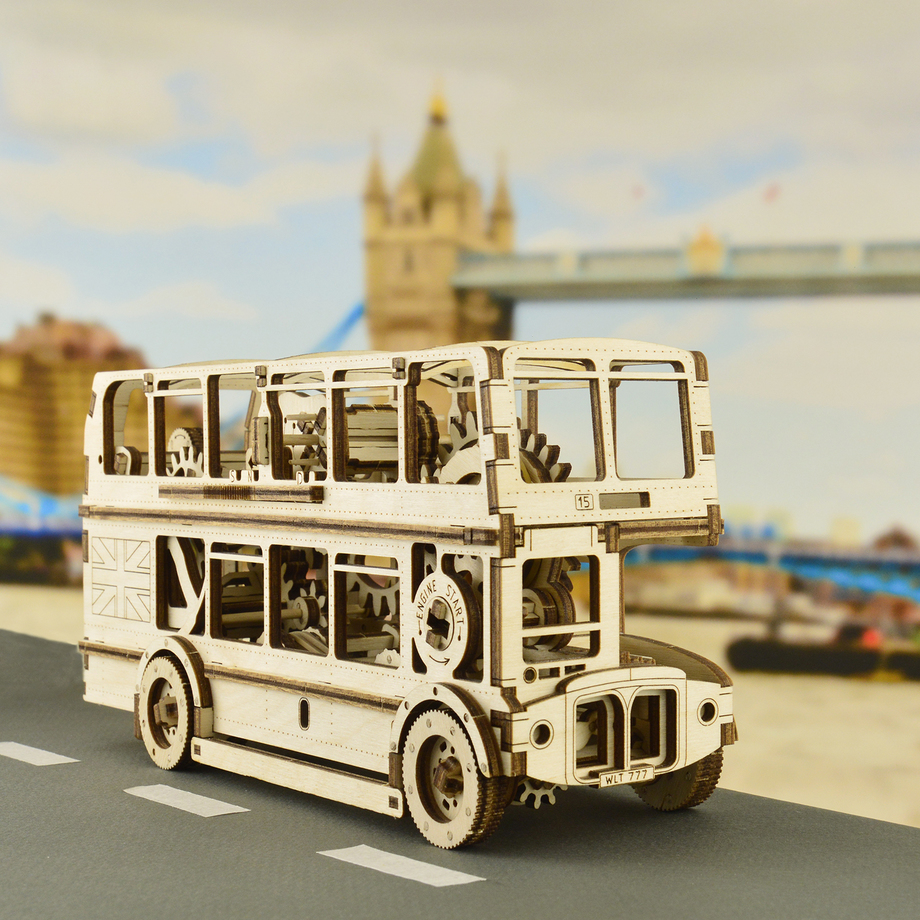 WOODEN.CITY - Kinetic Wood Construction Sets - Touch of Modern