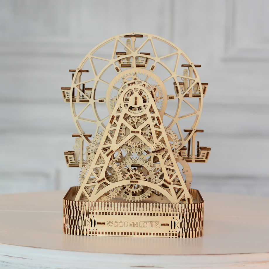 WOODEN.CITY - Kinetic Construction Sets - Touch of Modern